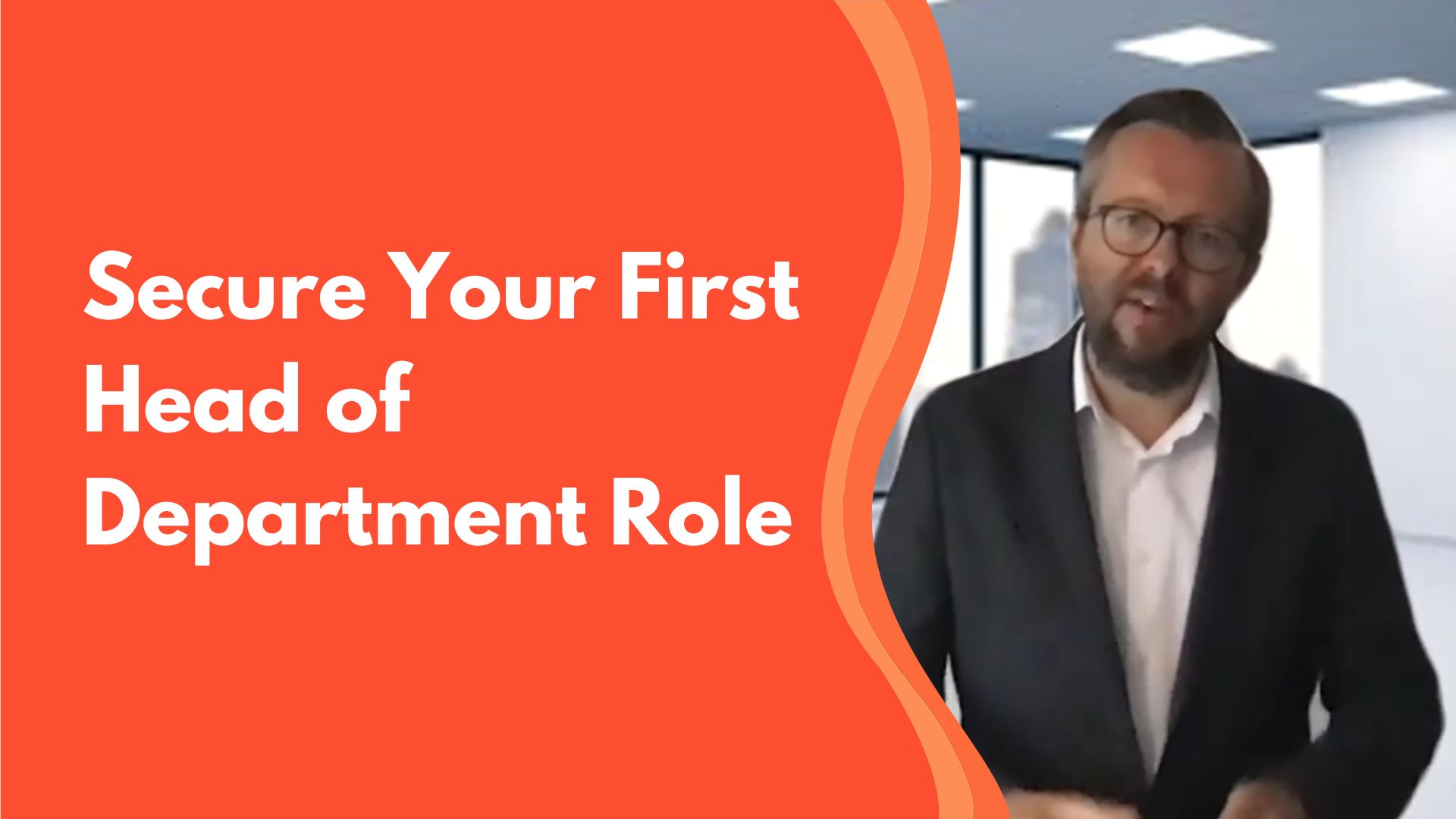 Secure Your First Head of Department Role - Creative Education